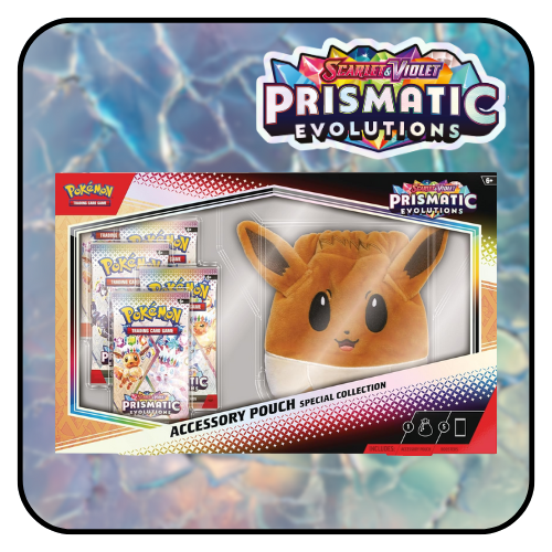 Pokemon TCG: Prismatic Evolutions Accessory Pouch Special Collection ...