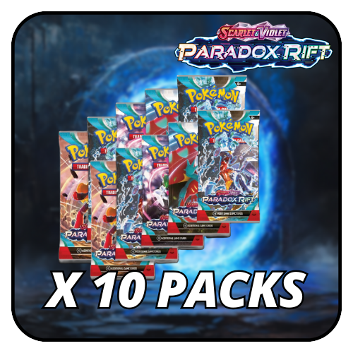 Pokemon TCG: Scarlet & Violet Paradox Rift Booster Pack (10 Packs) – Safari Zone